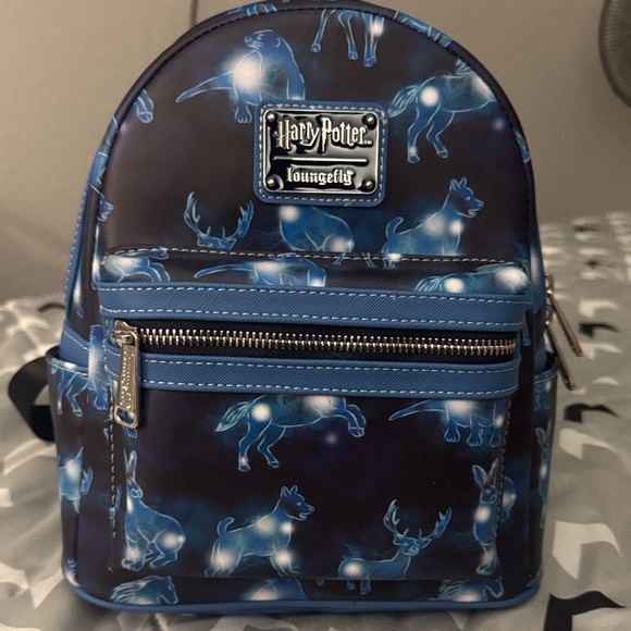 Loungefly | Accessories | Loungefly Harry Potter Mystical Blue Backpack ...